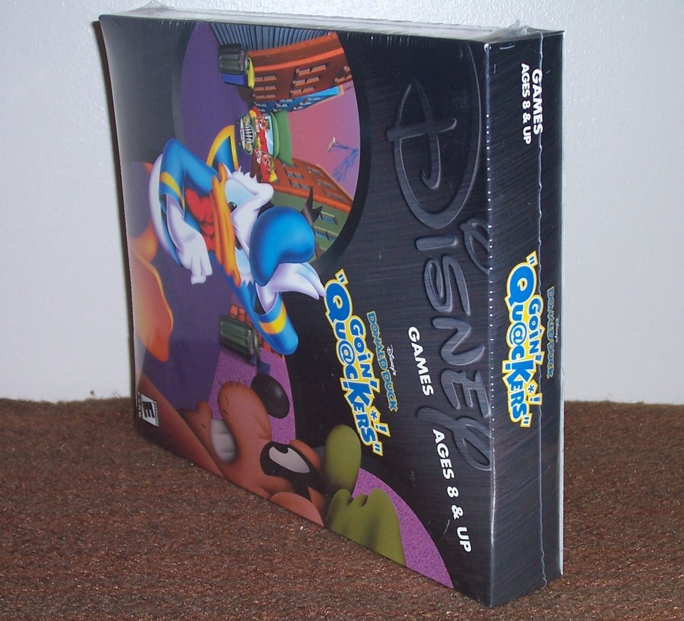 Disney Interactive Donald Duck "Goin' Quackers" Computer Action Game ...