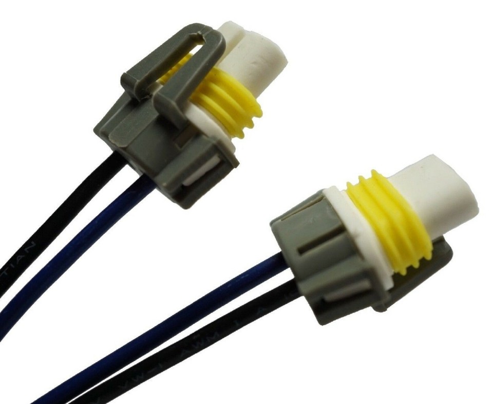 Extension Wire Ceramic C 899 Two Harness Fog Light Bulb Socket Plug ...