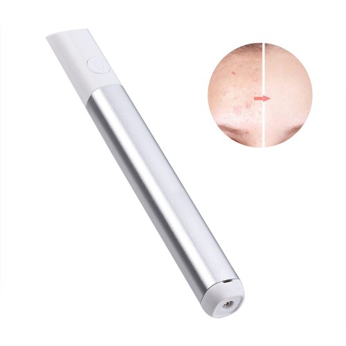 Electric Acne Removal Pen Red Blue Light LED Acne Mark Repair Device ...