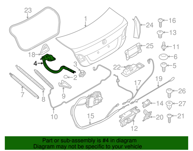 BMW 41627204238 Genuine OEM Factory Original Hinge for sale online | eBay