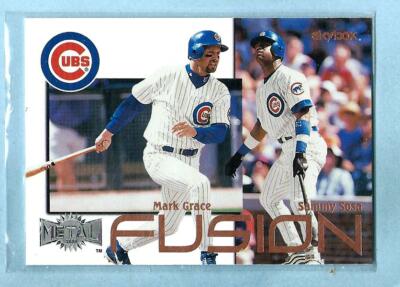 MARK GRACE - SAMMY SOSA - 2000 Metal - "Fusion" - #F6 - Combined ...