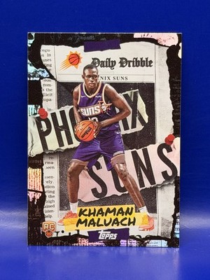 2025 Topps Basketball Daily Dribble Khaman Maluach #DD-40 Phoenix Suns ...