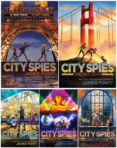 City Spies Series 5 Books Set - City Spies, Golden Gate, Forbidde | eBay