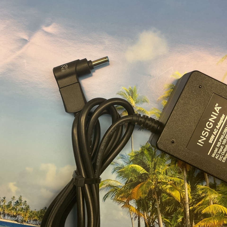 Genuine Insignia NS-PWLC591 AC/DC Power Adapter 19V 4.74A 90W 5.5x2.5mm ...