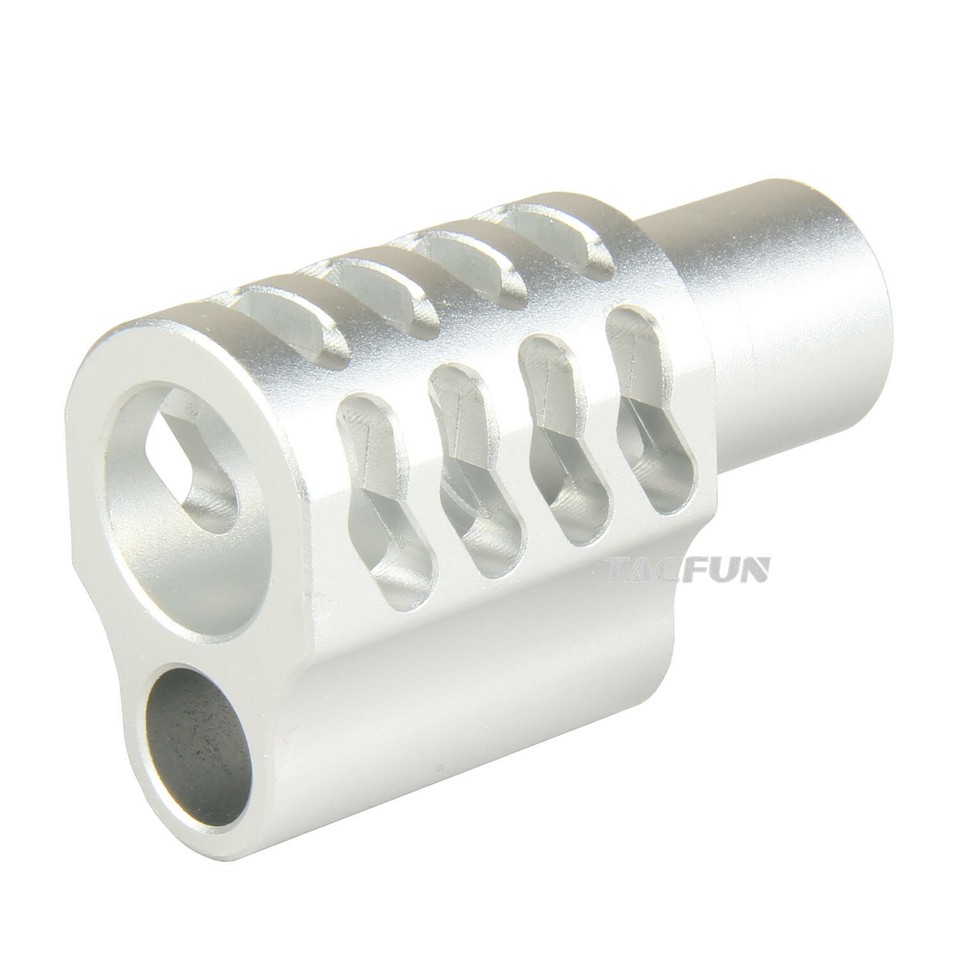 1911 .45 ACP Full Size Muzzle Brake Compensator SILVER | eBay