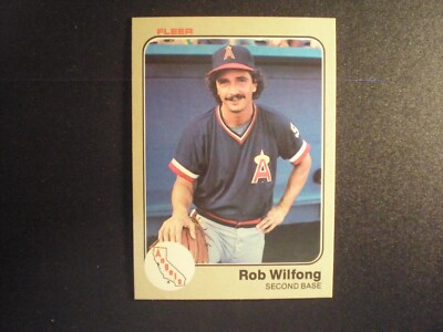 1983 Fleer Baseball Rob Wilfong Card # 101 | eBay