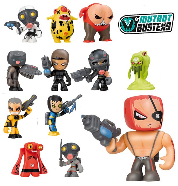 Mutant Busters Series 2 Figures Shooter & Toothy TV Characters 7012996 ...