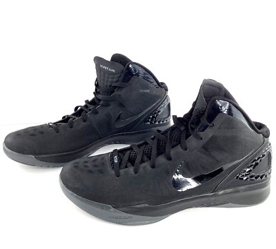 Nike Zoom Hyperdunk Flywire Shoe Triple Black Sz 18 SKU 454138-001 | eBay