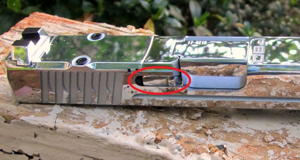 Mirror Polished LCI Extractor Glock 17 19 26 gen 3 gen gen 4 Stainless ...