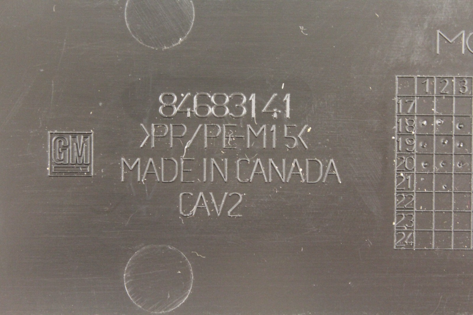 GM 2018-2020 Chevrolet Equinox Black Front Floor Stowage Tray Part ...