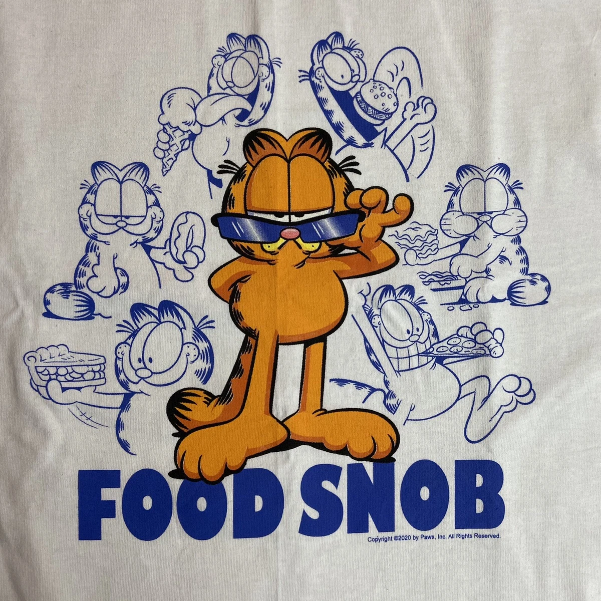 Garfield Eating Food
