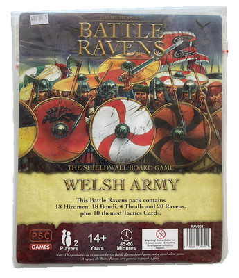 Battle Ravens: The ShieldWall Board Game: Welsh Army Expansion PSC ...