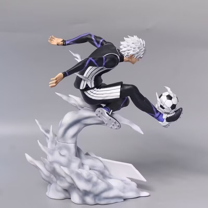 Anime BLUE LOCK Nagi Seishiro No. 11 Jersey. Kick Figure PVC Statue ...