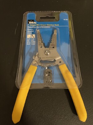 NEW Ideal 45-220 T-Stripper Wire Stripper Stainless Steel Quality | eBay