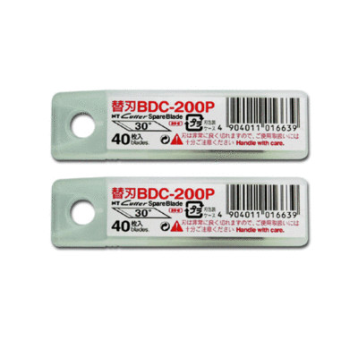 2ea NT Cutter BDC-200P blades 2pack(80ea) 30-Degree Replacement ...