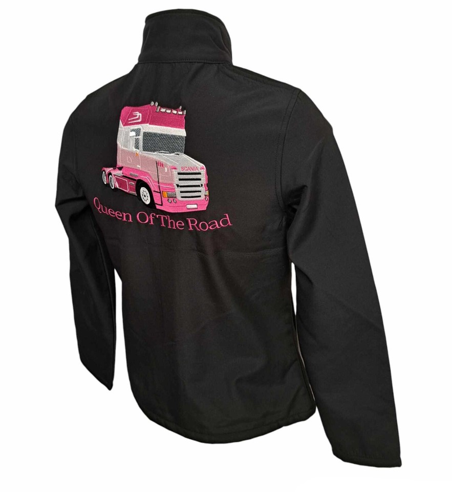 Queen Of The Road Lorry Sweden Jacket V8 Regatta Softshell Pink Truck ...