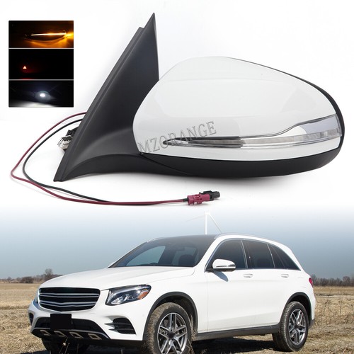 Left Driver GLC Blind Spot Side Mirror For Mercedes Benz X253 Class ...