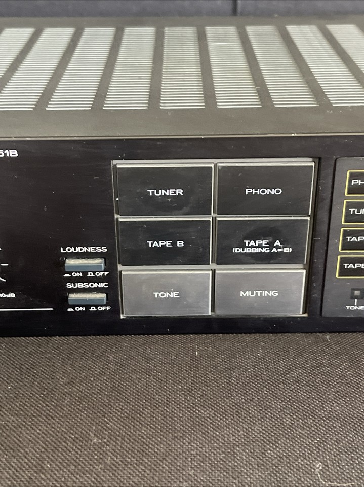 Kenwood KA-51B Stereo Integrated Amplifier Clean Tested Receiver Works ...