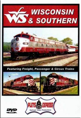 Wisconsin & Southern W&S WSOR Passenger Freight Circus Baraboo E9 GP35 ...
