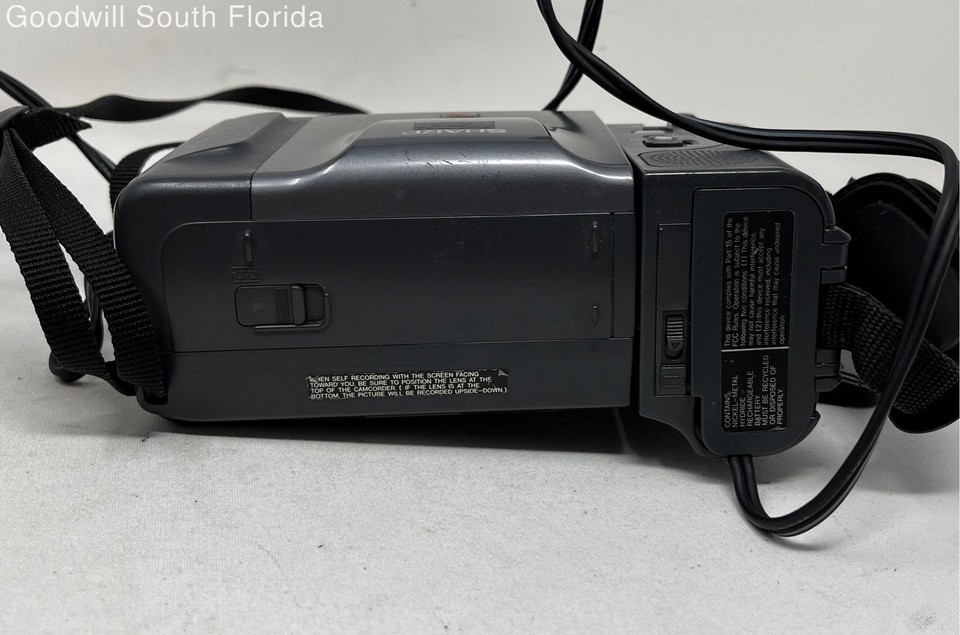 Sharp Viewcam Gray Handheld Digital Video Camcorder Model VL-E66U | eBay