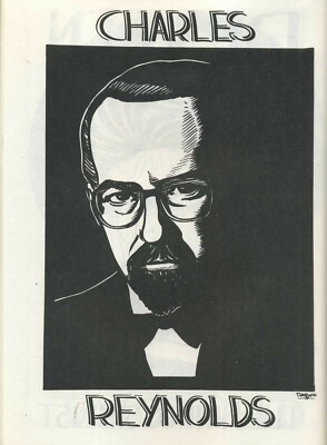 Charles Reynolds caricature from 1989 Magic Autograph Poster Gallery ...