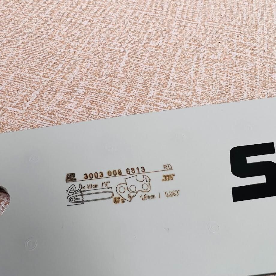 Stihl 3003 008 6813 Guide Bar 16" .325" .063 67DL OEM | eBay