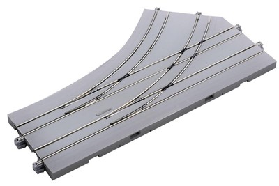 KATO N Gauge Unitram E Electric Point Track Plate R180mm Left Railw ...