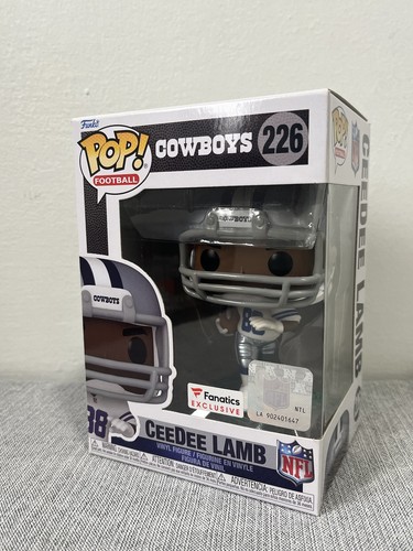 Ceedee Lamb Fanatics Exclusive Funko Pop 226 Cowboys Football Nfl Ebay