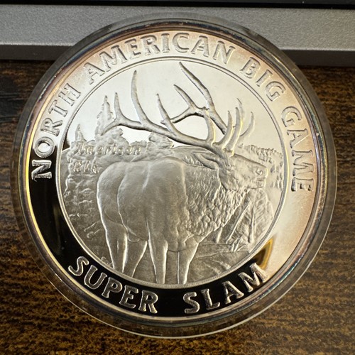 North American Big Game - Super Slam - 1 Oz - .999 Silver Hunting Club ...