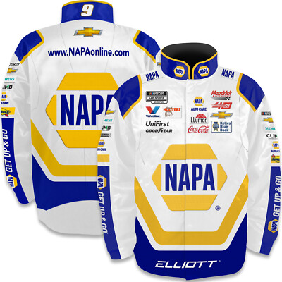 Chase Elliott 2024 Checkered Flag #9 NAPA Uniform Jacket | eBay