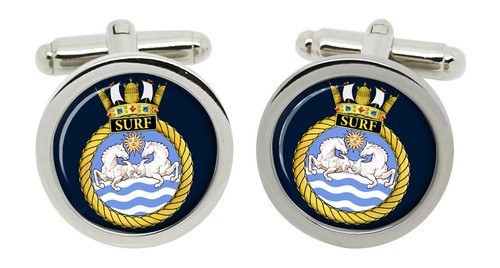 Cufflinks HMS Surf Della Royal Navy In Scatola | eBay