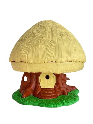 Vintage 1984 Kenner Star Wars Return Of The Jedi Ewok Family Hut Tree ...