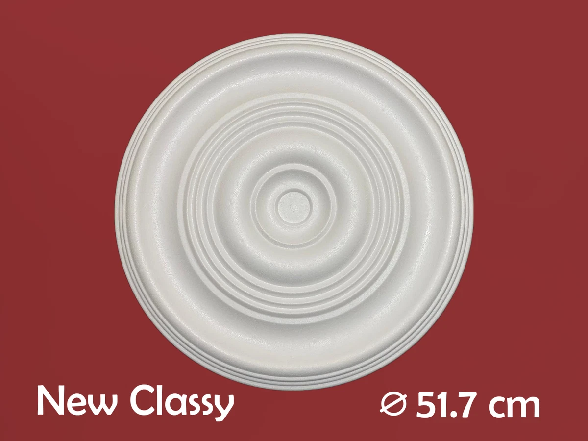 How To Paint A Polystyrene Ceiling Rose | Shelly Lighting