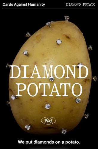 Diamond Potato Cards against Humanity EXCLUSIVE *CONFIRMED ORDER* | eBay
