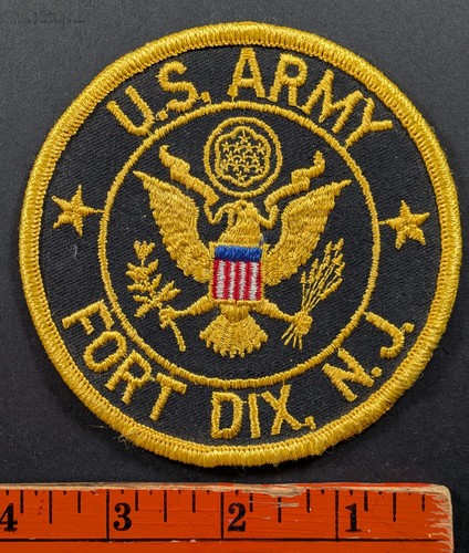 Vintage US Army Fort Dixon New Jersey Patch | eBay