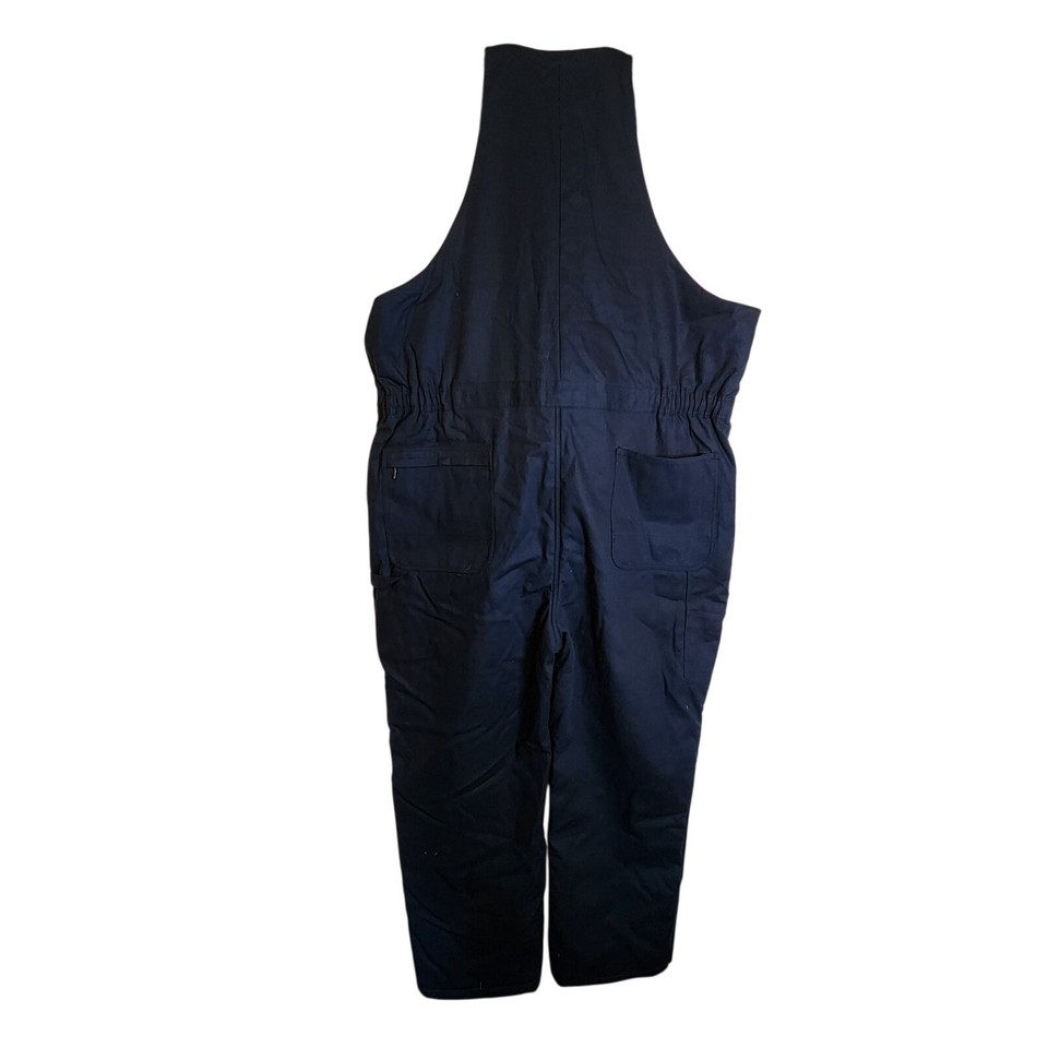 STEELGUARD Insulated Bib Overalls Mens 3X Blue Cold Weather Workwear ...