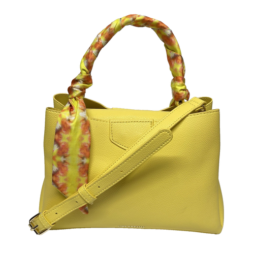 Like Dreams Women’s Small Faux Leather Yellow Purse Shoulder Handbag ...