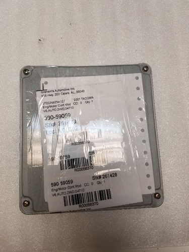 Engine ECM Electronic Control Module Right Hand Dash 2WD Fits 01 TACOMA ...