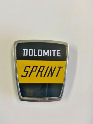 Triumph Dolomite Sprint Front Panel Badge ZKC375 dolly | eBay