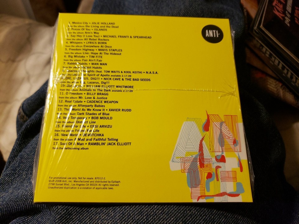 ANTI- SAMPLER CD BRAND NEW SEALED | eBay