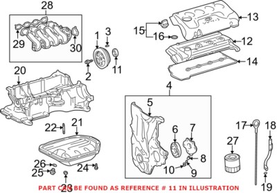 Genuine OEM Front Engine Crankshaft Seal For Toyota 9031125032 | eBay