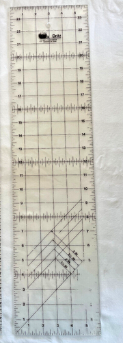 VINTAGE DRITZ Quilters Ruler TOOL 24" x 6" - USA | eBay