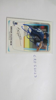 2011 Bowman Brian Fletcher signed Baseball Card (6) | eBay