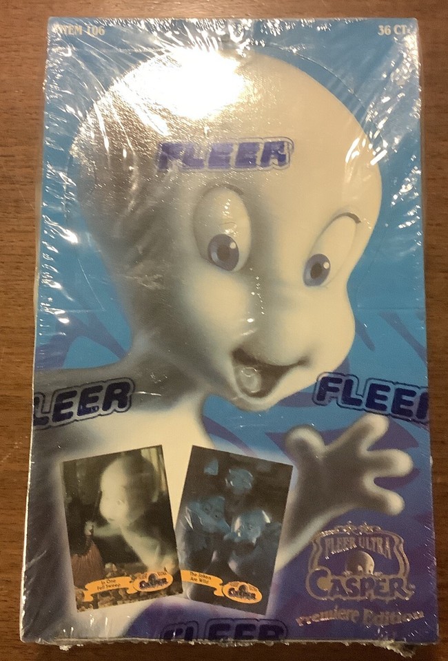 1995 Fleer Ultra Casper Premiere Edition FACTORY SEALED BOX RARE! 36 ...