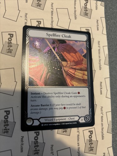 Flesh and Blood TCG Spellfire Cloak Uprising UPR167 1st Edition Cold ...