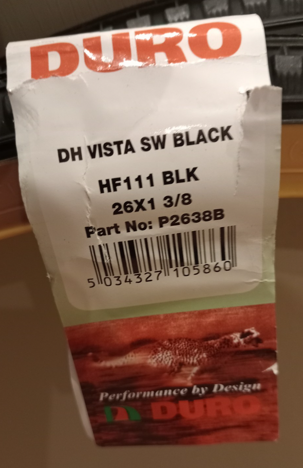 Duro Tyres 26 x 1-3/8" (37 - 590) - Pair - NEW | eBay UK