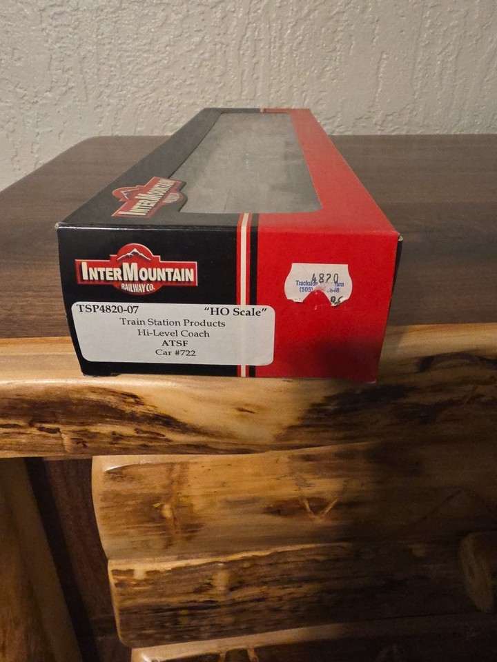 Intermountain Tsp4820-07 Hi Level Coach Atsf Car#722 | eBay