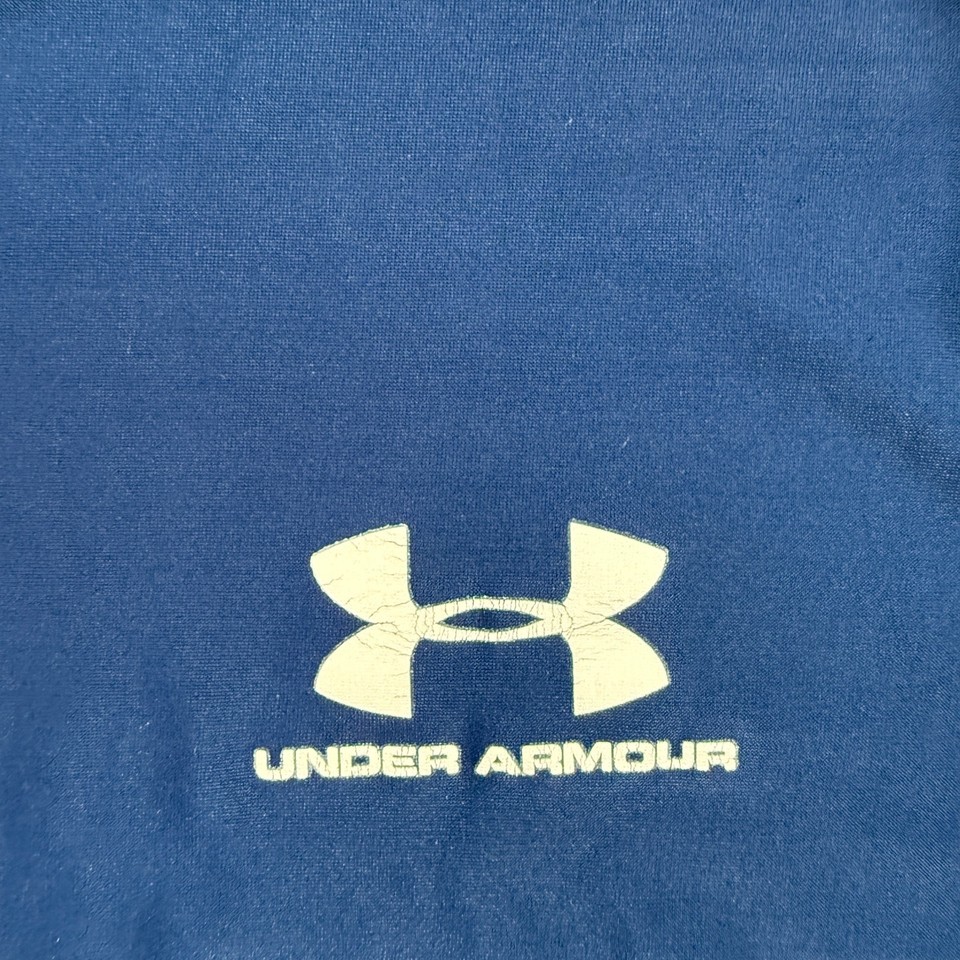 Under Armour Long Sleeve Compression Shirt Mens Large Blue Y2K Cationic ...