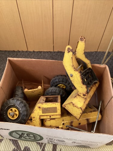 Vintage Tonka Front End Bucket Loader Yellow Turbo Diesel XMB-975 Apart ...