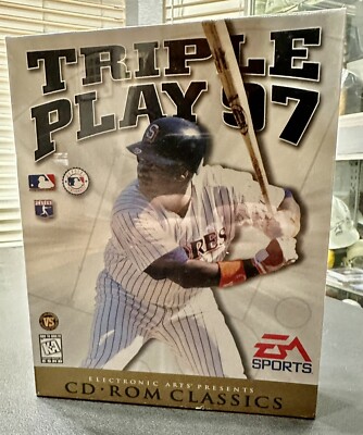 Triple Play 97 PC CD-ROM Software 1997 Video Game Sealed NIB | eBay
